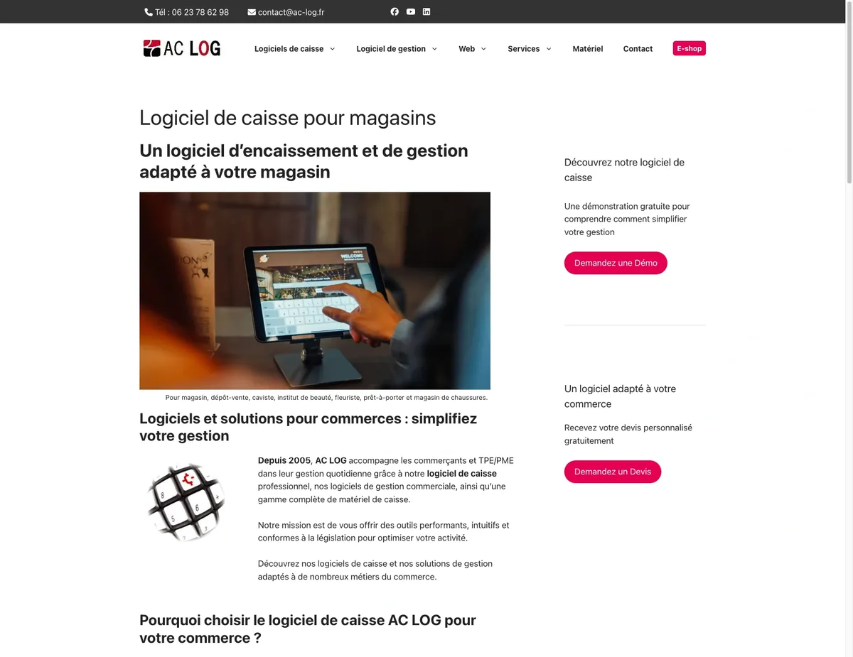 AC LOG: avis, prix, fonctionnalités & alternatives
