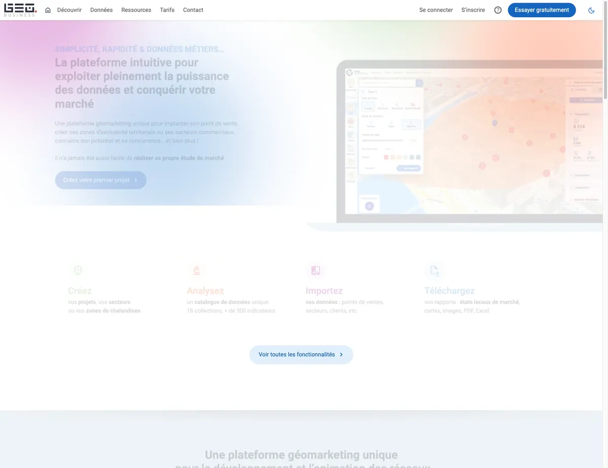 GEO Business: avis, prix, fonctionnalités & alternatives