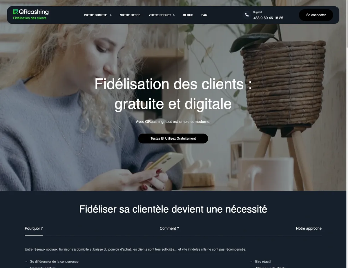 QR Cashing: avis, prix, fonctionnalités & alternatives