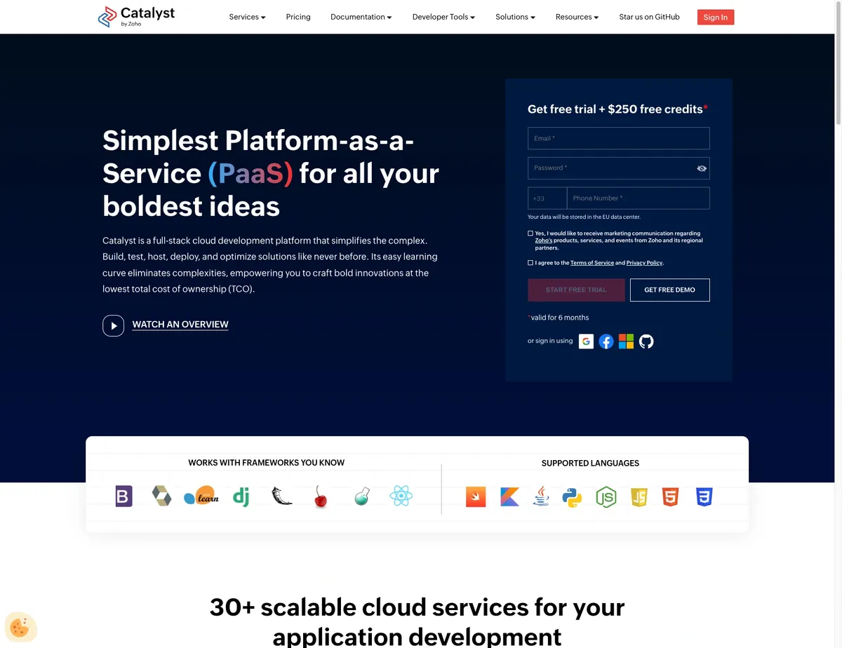 Zoho Catalyst: avis, prix, fonctionnalités & alternatives